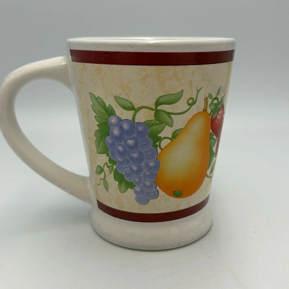B. I. Inc | Dining | B I Design Fruits Apple Pear Strawberry Grape ...